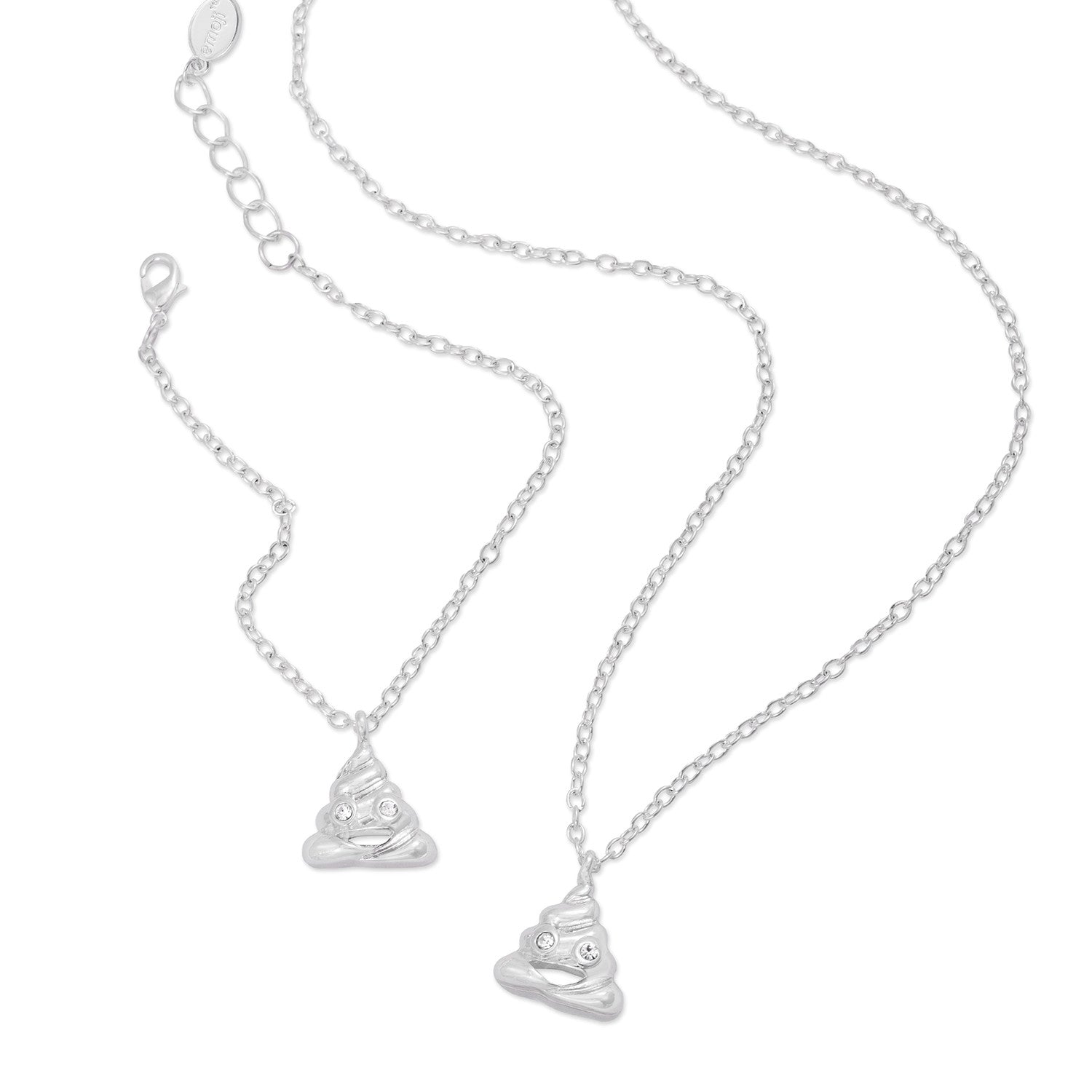 emoji® Poop Necklace & Bracelet Set – GIOIA JEWELLERY